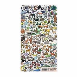 ZERO PER ZERO Diary Sticker Animal 手帳裝飾貼紙 ( 動物 )