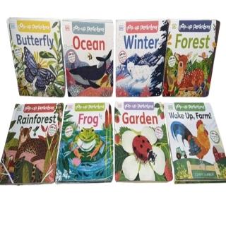 【DK Publishing】Pop-Up Peekaboo!1:Garden 2:Frog 3:Wake up Farm 4:Forest ...