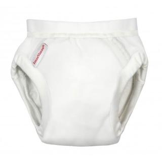 瑞典ImseVimse有機棉幼兒如廁訓練褲(純白) XLarge 11-14kg