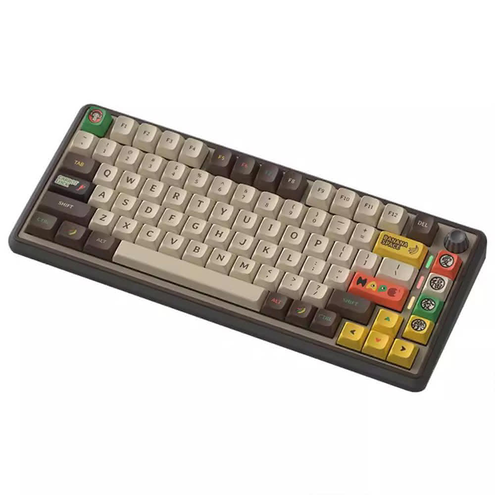 Keytok KDA Happy Ape 樂人猿 五面熱昇華 KDA高度 PBT材質 171鍵/套 鍵帽