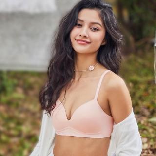 【L’adoore 蕾朵兒】獨家訂製-Ladoore 沒穿系列 新生親膚無鋼圈內衣 粉