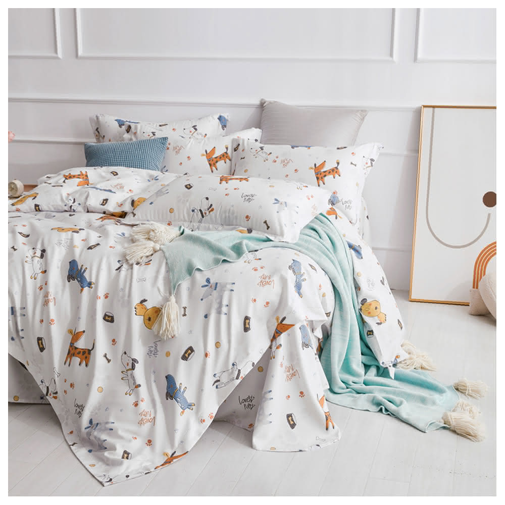 【Yatin 亞汀】台灣製 涼感天絲™萊賽爾x3M吸濕排汗床包被套組 瑪卡巴卡TENCEL 特大