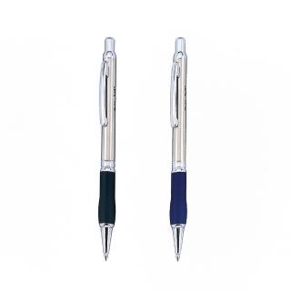 【Pentel 飛龍】Sterling 不鏽鋼軟膠原子筆 0.8mm/支 B460