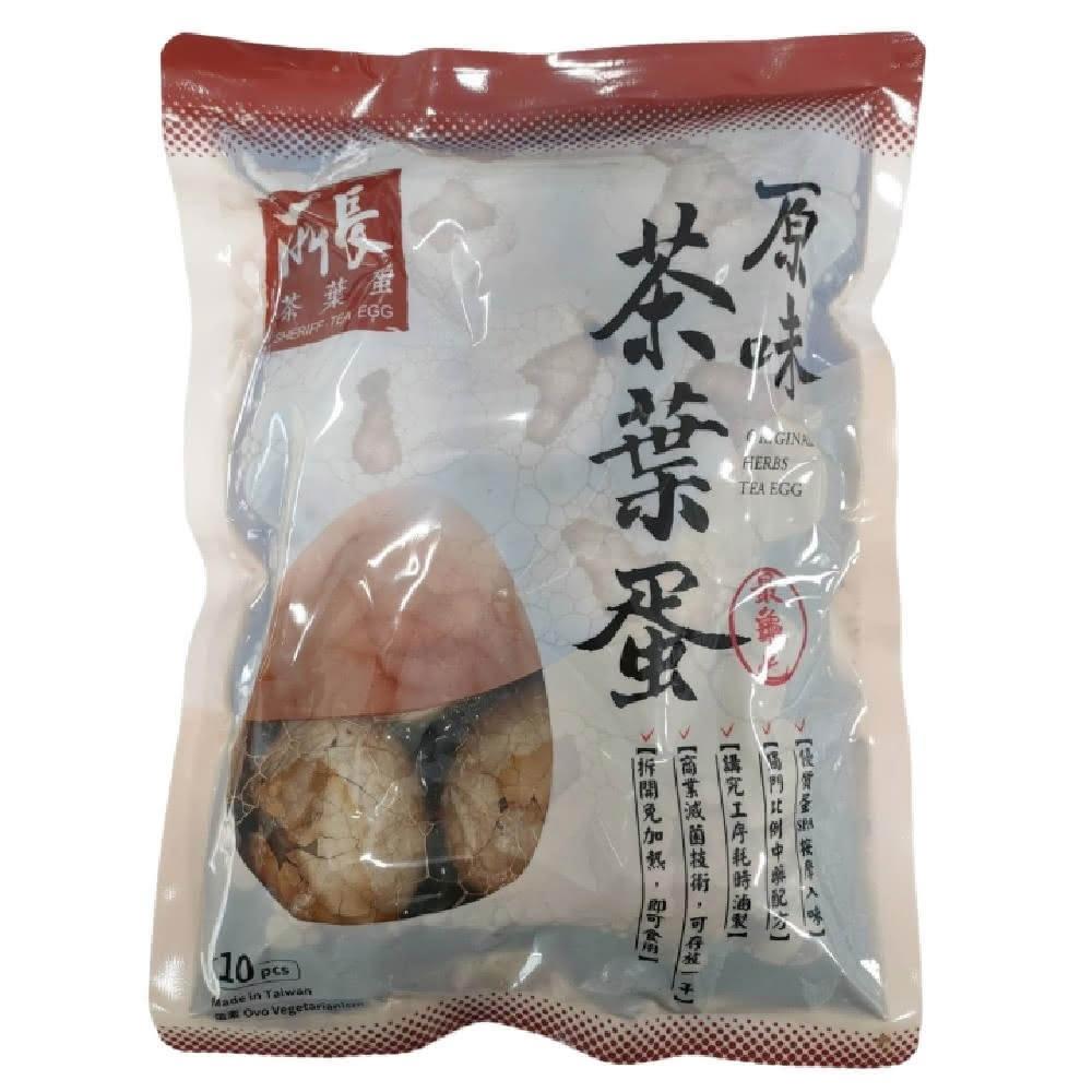 【Easygoo 輕鬆】現貨/原廠授權 所長原味茶葉蛋10入(台南美食 必買伴手禮 滷味 真空 即食品 原味 辣味 蛋白質 團購美食 禮盒 中秋節)