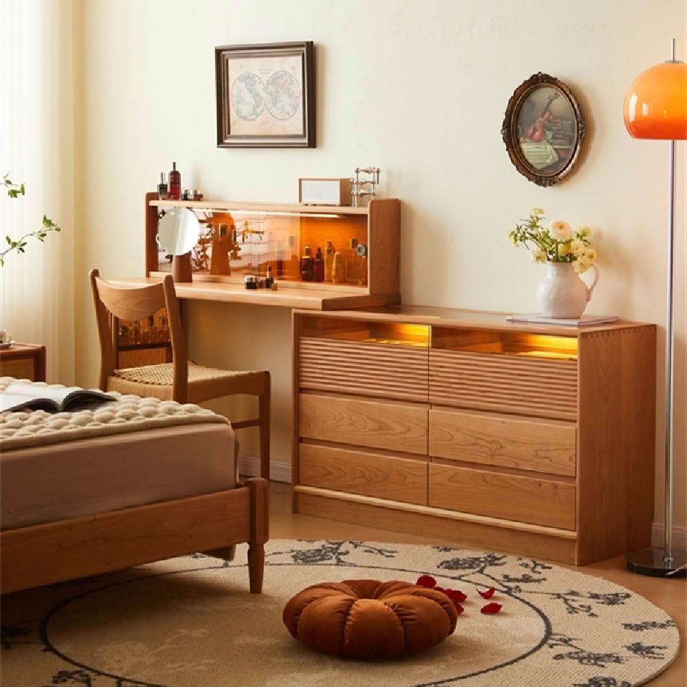 【Taoshop 淘家舖】M - 晨筱連體妝台｜梳妝台斗櫃｜化妝桌收納櫃 - MS118 單獨上櫃