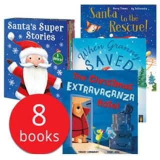 【Little Tiger Press】Santas Super Stories Collection - 8 Books(聖誕)