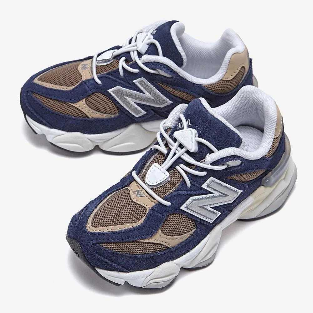【NEW BALANCE】預購 韓國 New Balance 9060 童鞋 大童17-22 深藍色 PV9060BF