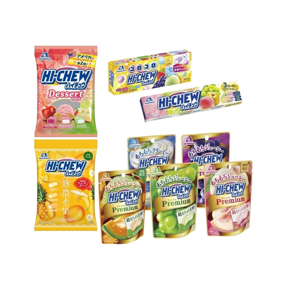 【森永製 】日本 森永 HI-CHEW Premium 豪華嗨啾軟糖(嗨啾軟糖 日本零食)