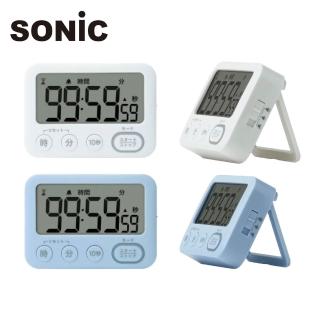 【SONIC】日本 計時器 100小時 學習計時器 碼表 倒數計時器 注意力集中 考試用品