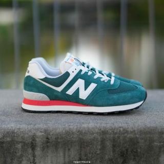【NEW BALANCE】New Balance 574 男鞋 女鞋 復古 休閒鞋 D楦頭 白 綠 U574VPG