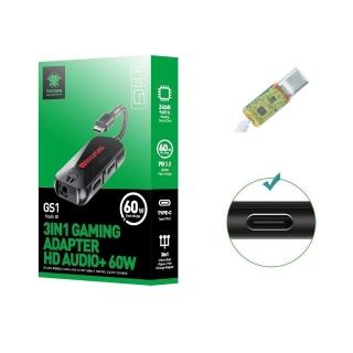 3合1耳機轉接器 Plextone 適用 三星 Tab S10+ S10 Ultra FE FE+ 音頻轉換器