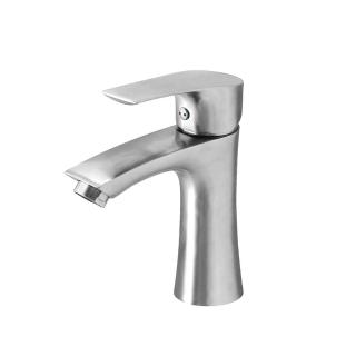 【CERAX 洗樂適】304不鏽鋼冷熱混合單孔面盆龍頭 日本閥芯LD01-2388ST(304不鏽鋼面盆冷熱混合 面盆冷熱混合水龍頭 單孔面盆龍頭 日本閥芯)