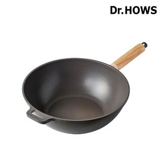 【Dr.Hows】韓國Dr.HOWS BOSQUE 崗岩蓄熱不沾炒鍋-嫩粉(28cm)