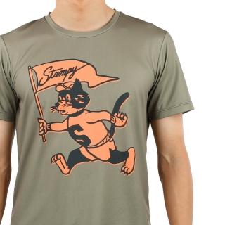 【STAMP RUN&CO】STAMP 中性款短袖機能塗鴉跑Tee - Run Stampy Run! ( 快跑 ! Stampy !! )