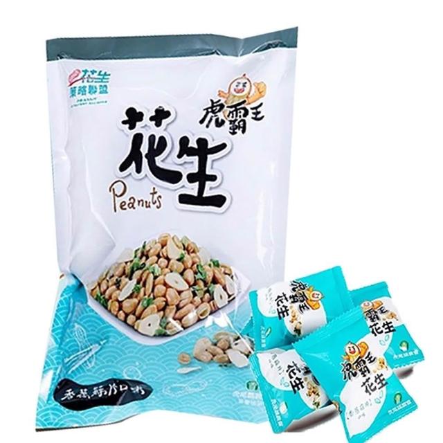 【農會】虎尾農會 虎霸王花生分享包-香蔥蒜片120gX2包.超商取貨限購6組