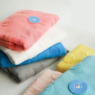 【KONTEX】日本今治認證SOF點點系列毛巾/浴巾 115X58cm(100%日本製、今治認證、吸水柔軟)