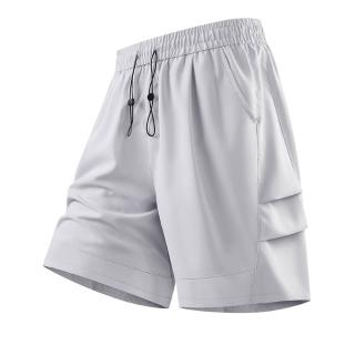 M-8XL 2025三分褲男短褲男速干褲寬鬆運動褲男休閑褲男冰絲褲男沙灘褲健身褲男跑步褲男