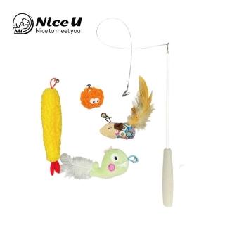 【NiceU】NiceU毛樂趣 日式逗貓棒豪華套組