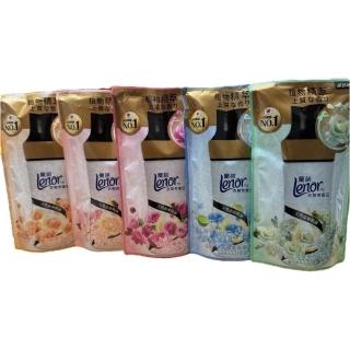 【Lenor 蘭諾】蘭諾衣物芳香豆/香香豆 440ml補充包x10 (甜花石榴香/清晨草木/青檸紫羅蘭/甜柔麝香)