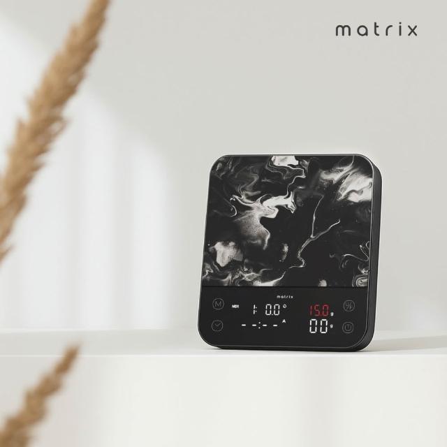 【Matrix】【Matrix】M2 Pro AI大師 義式手沖 LED四顯流速粉水比咖啡秤