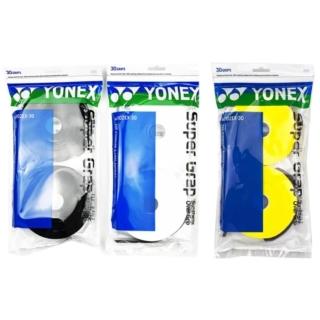【YONEX】佳龍體育 YONEX AC102EX 30入 握把布 黏性手感 握把 AC102 EX 球拍 公司貨 附發票