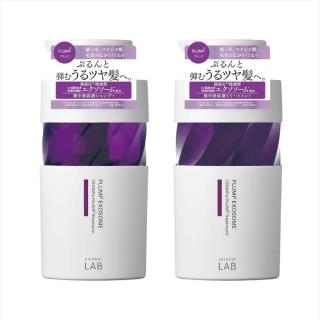 【unlabel LAB】【UNLABEL LAB- EX 強韌豐盈系列 洗髮精400ml 護髮素400ml】現貨 日本境內版