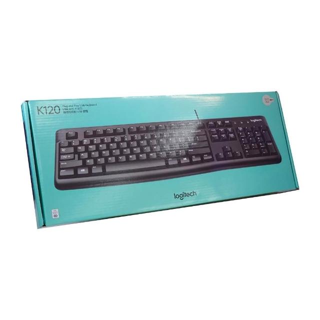 【Logitech 羅技】K120 USB有線鍵盤