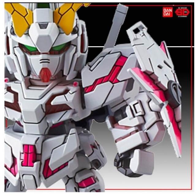 【BANDAI 萬代】鋼普拉 BANDAI SD鋼彈 EX-STANDARD 005 UNICORN GUNDAM 獨角獸鋼彈