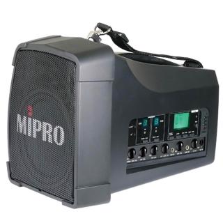 【MIPRO】MIPRO MA-200D二代UHF雙頻旗艦型肩掛式藍芽無線喊話器