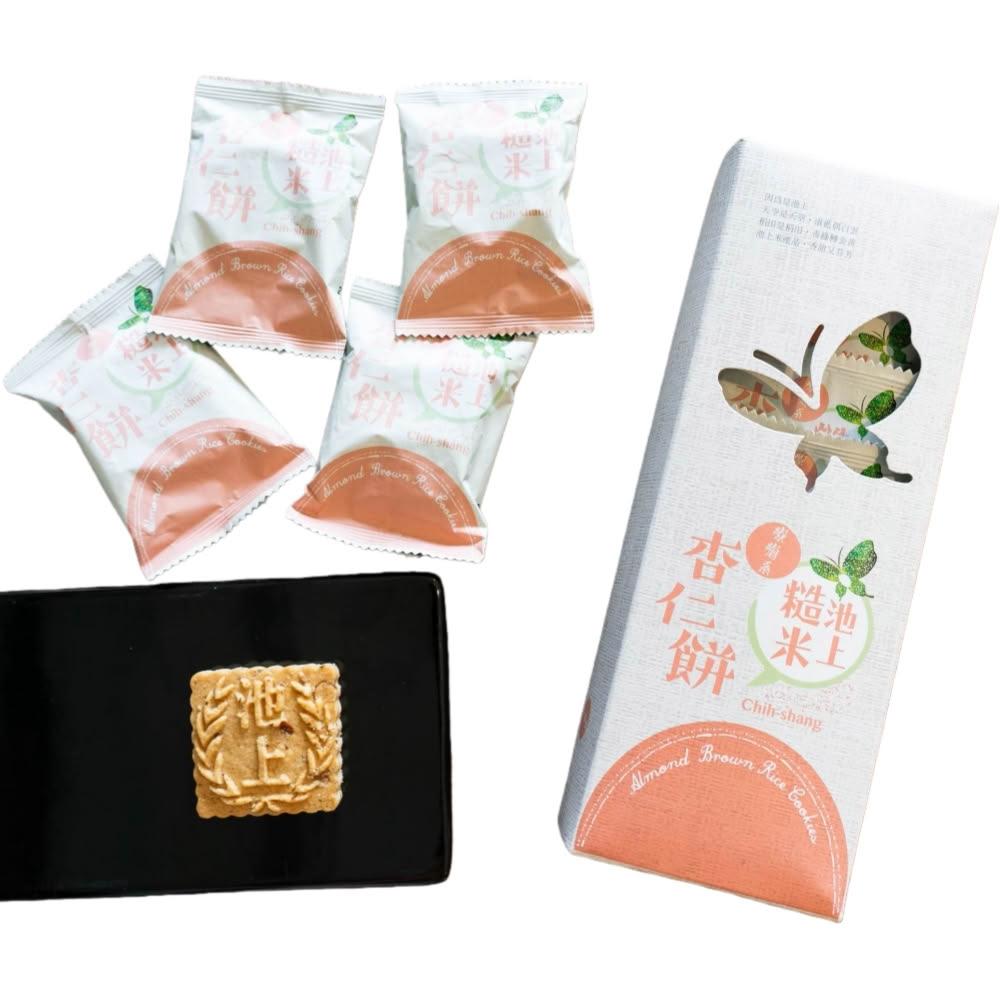 【農會】池上糙米杏仁餅(154g/220g；小/大)