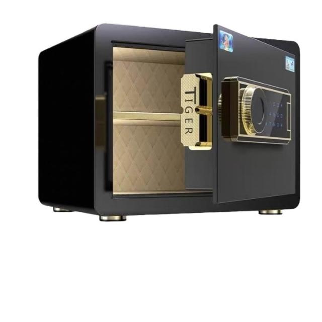 【LEZUN 樂尊】25cm 虎牌保險櫃家用辦公大型指紋密碼全鋼防盜保險櫃