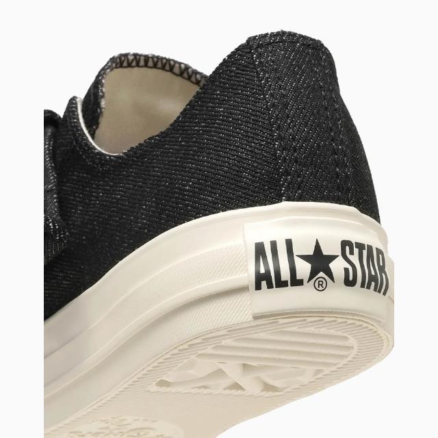 【CONVERSE】預購 日本限定 Converse ALL STAR RIBBONSTRAP DM OX 低筒 蝴蝶結丹寧帆布鞋 黑色